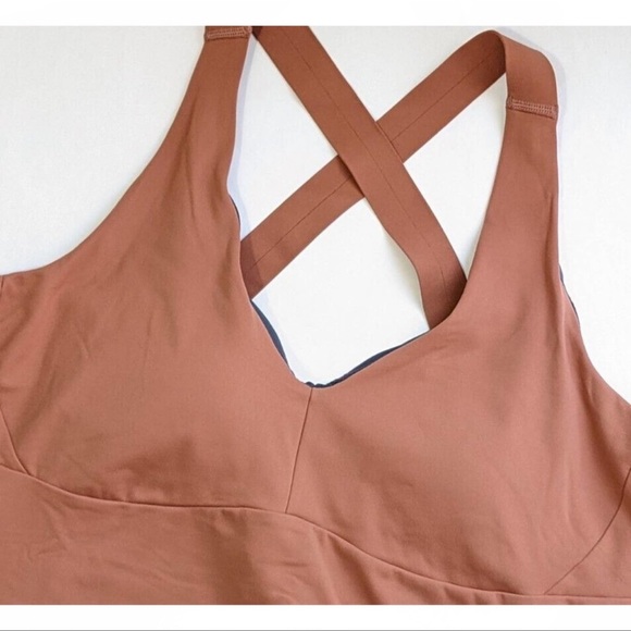 Prana | Tops | Nwt Prana Layna Bra Tank Terra Rust Orange V Neck ...